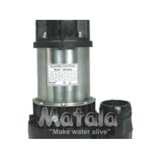 Matala & Sea MTGM-5400 0.5 HP Vertical 2 in. Out 5400 GPH Pump ...