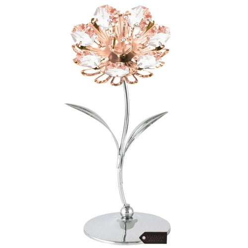 Matashi Crystal Crystal Studded Sunflower Table-Top Sculpture Gift for ...