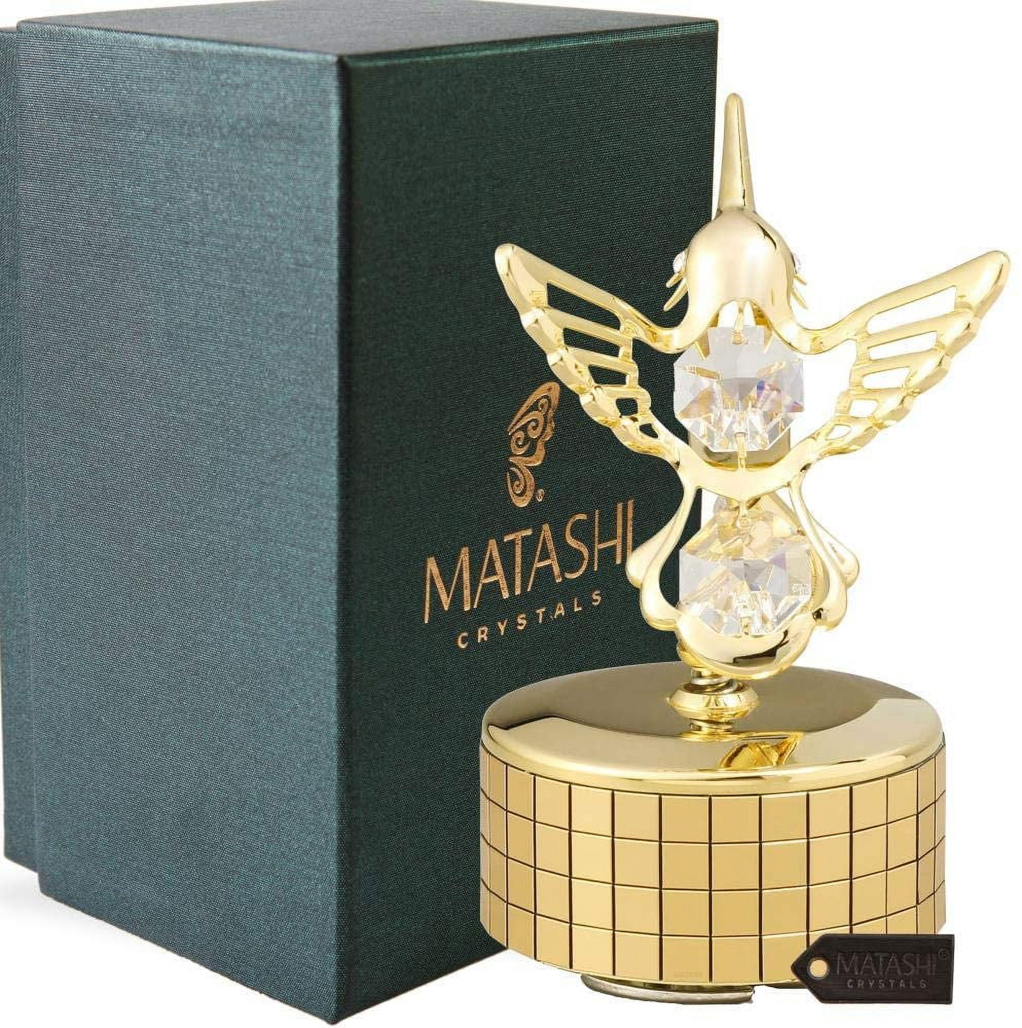 Matashi Valentine's Day Gift for Women - Swan Lake Wind-Up Music Box ...