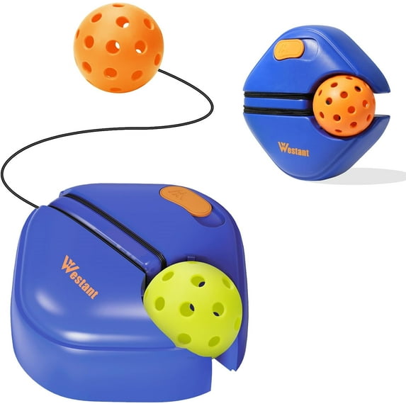 Match Buddy Pickleball Trainer - Pickle Ball Practice Rebounder with 2 ...