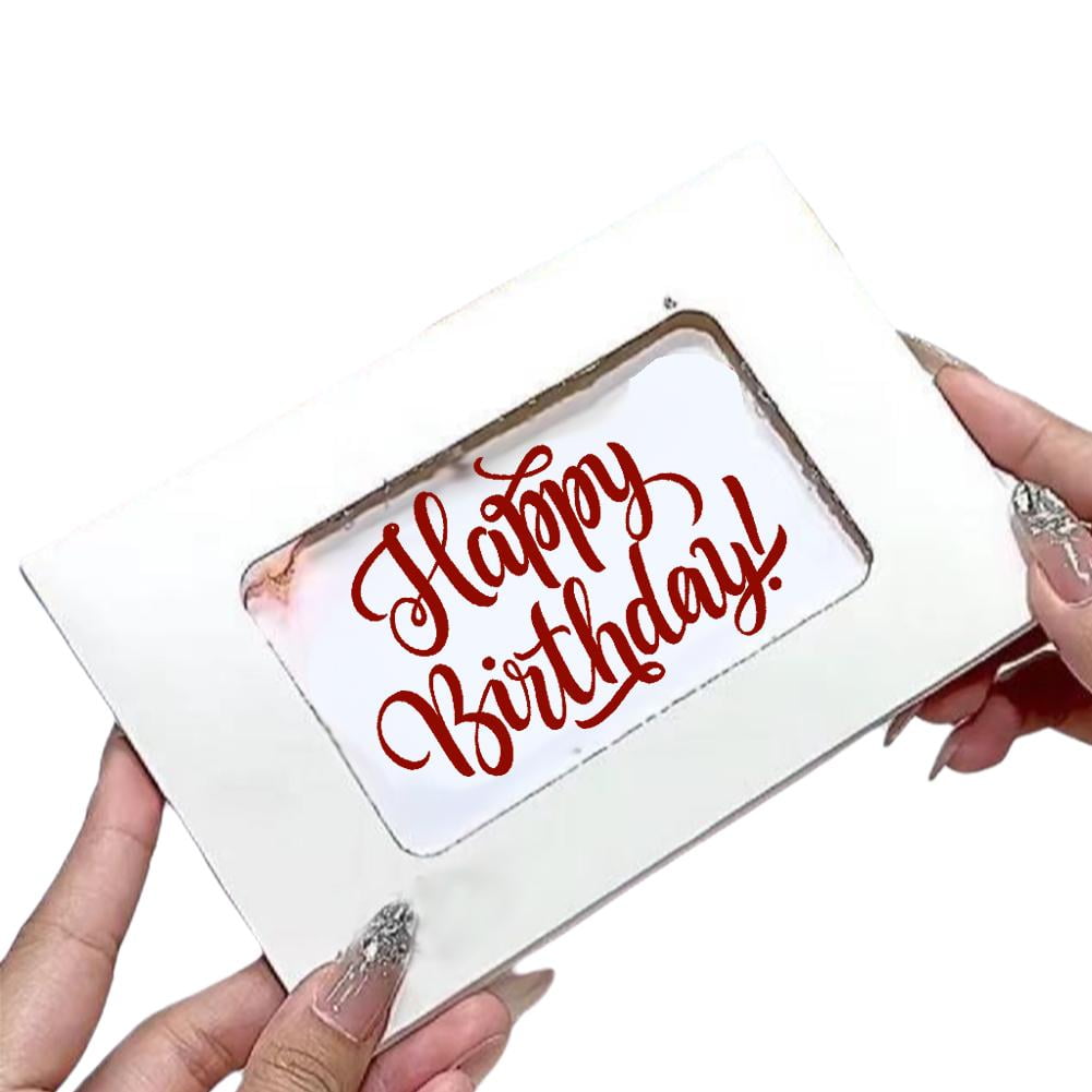 Match DIY Birthday Greeting Card - Paper, 15.5x11cm, Creative and ...