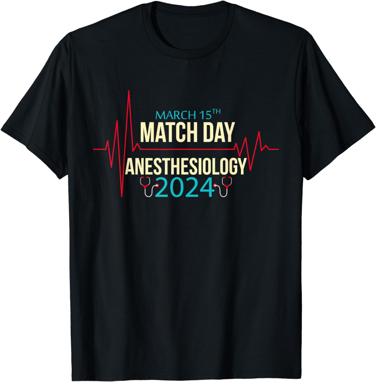 Match Day 2024 Anesthesiology Residency Program Resident T-Shirt ...