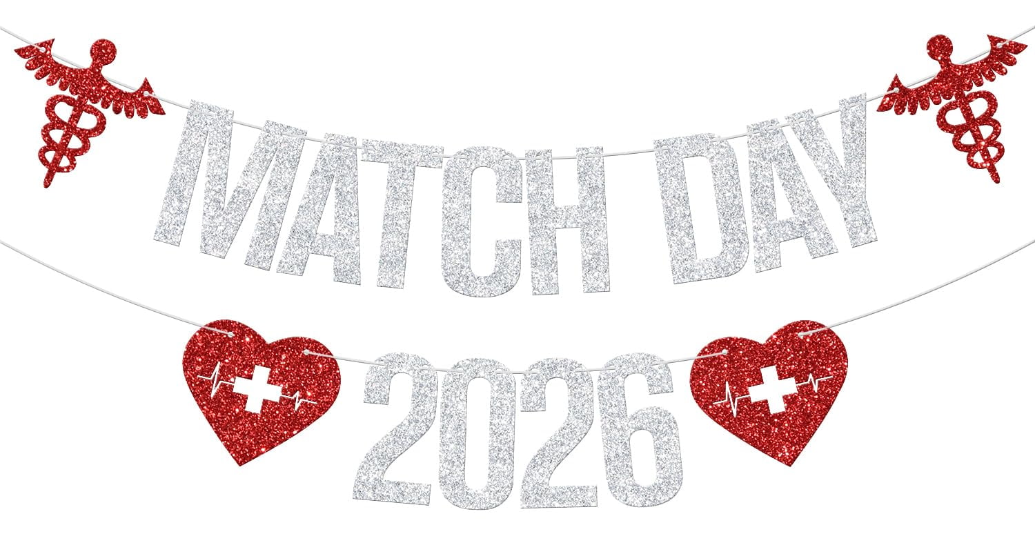 Match Day 2026 Banner, Happy Match Day Banner, Residency Match Day ...