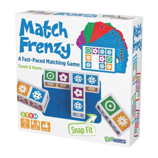 Match Frenzy Fast-Paced Matching Game - Walmart Business Supplies