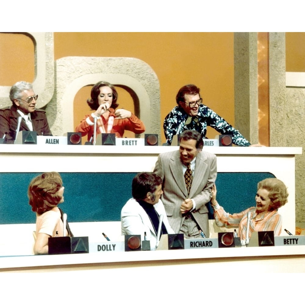 Match Game Allen Ludden Brett Somers Charles Nelson Reilly Dolly Read ...