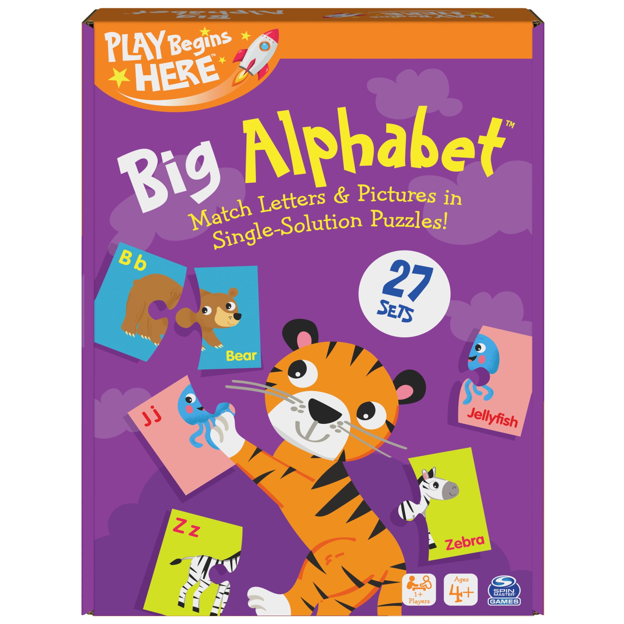 Match and Learn Alphabet Game, for Kids Ages 3 and up - Walmart.com