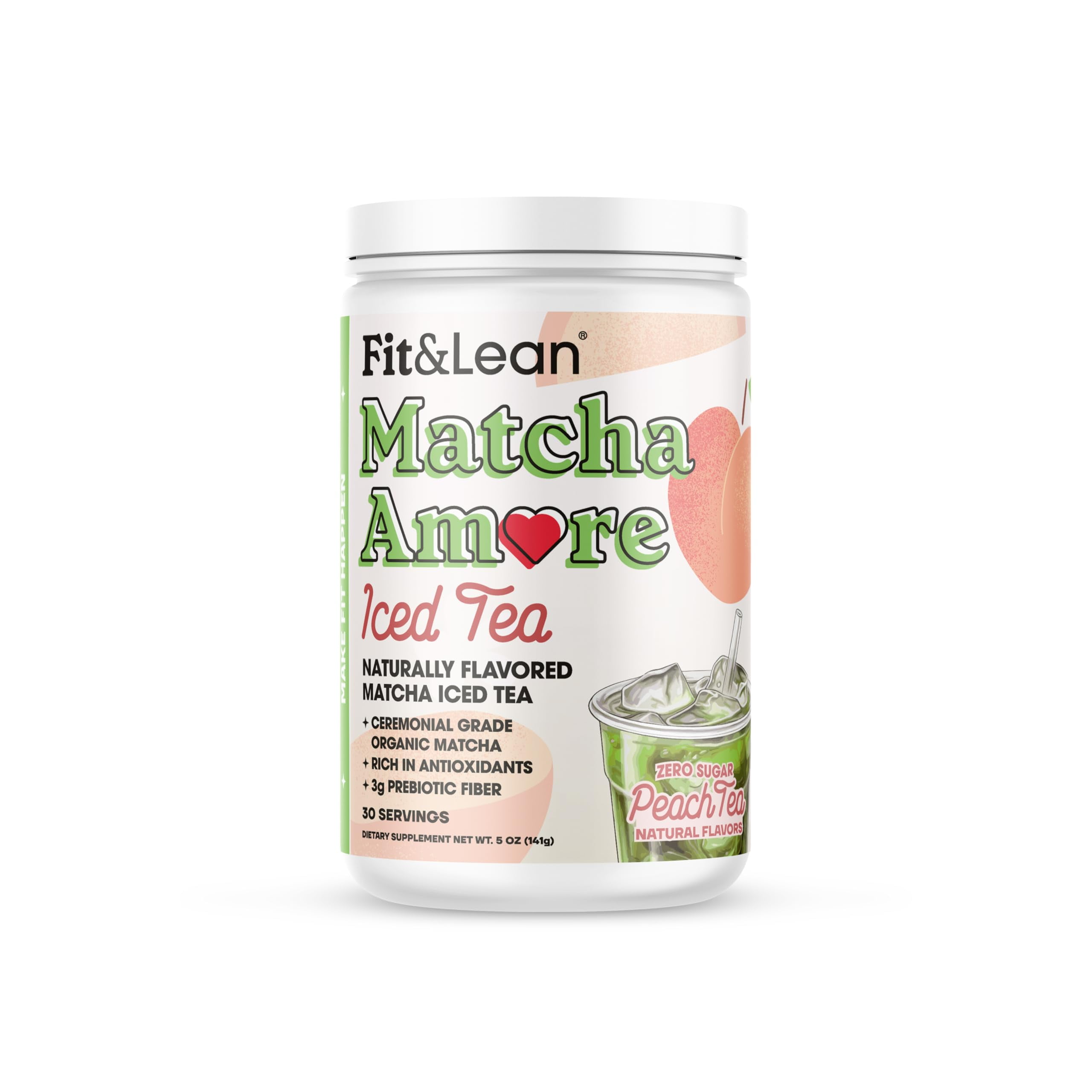 Matcha Amore Iced Tea, Fruit-Inspired Naturally Flavored Organic ...