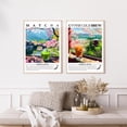 Matcha And Kyoto Cold Brew Art Print Set Japanese Coffee Bar Wall Art ...