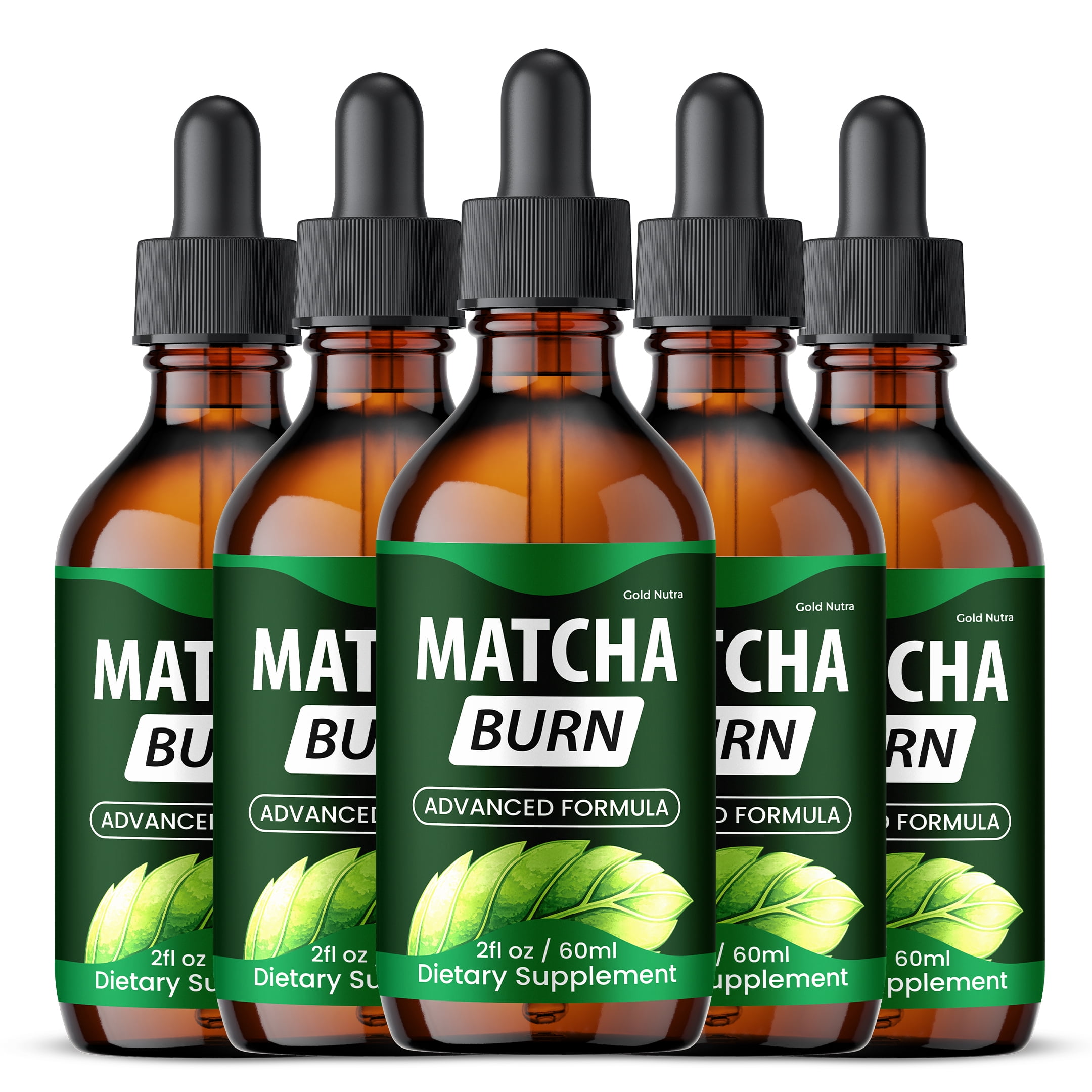 Matcha Burn Drops Liquid Supplement, Official MatchaBurn Premium ...