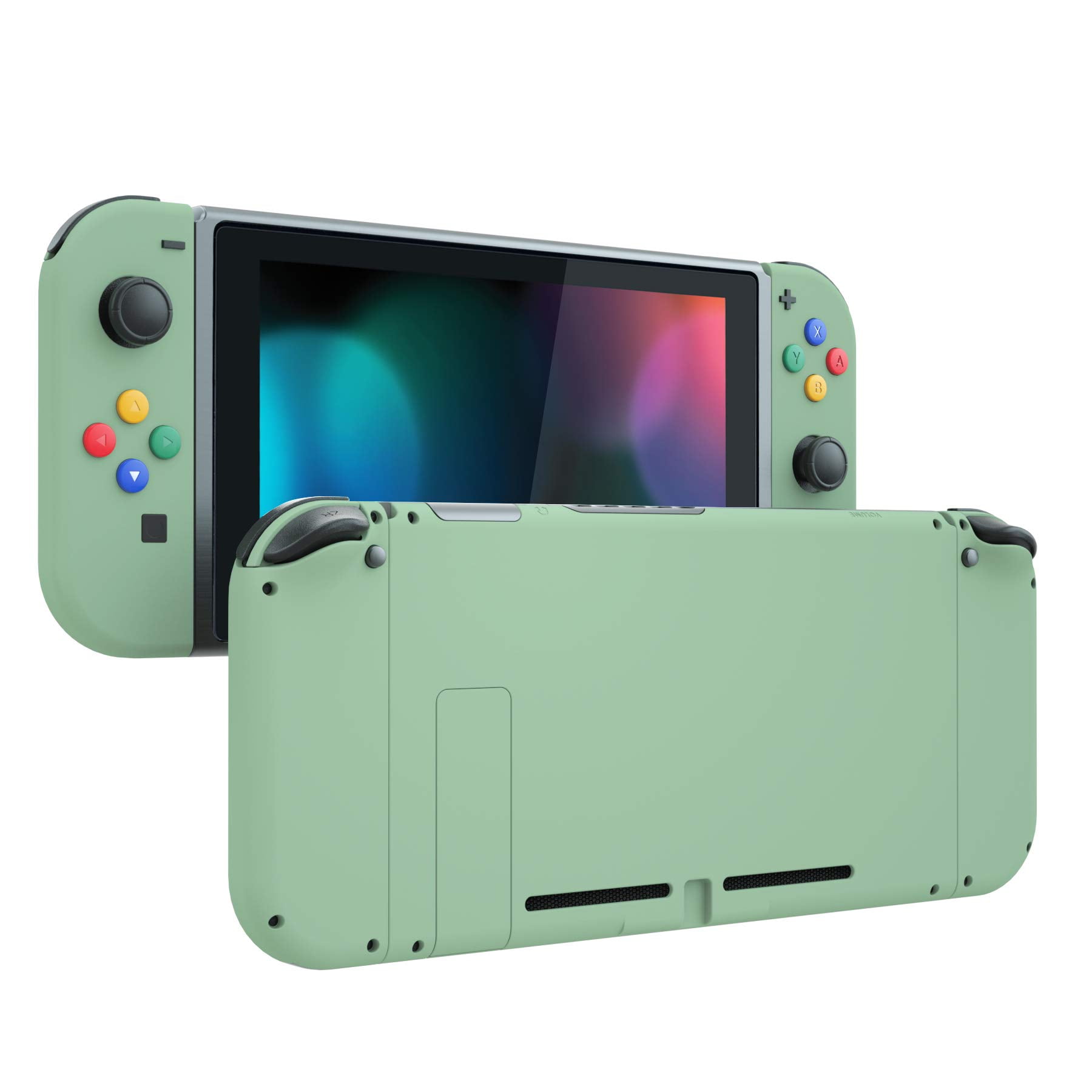 Matcha Green Replacement Custum DIY Backplate Handheld Shell w/Colorful ...