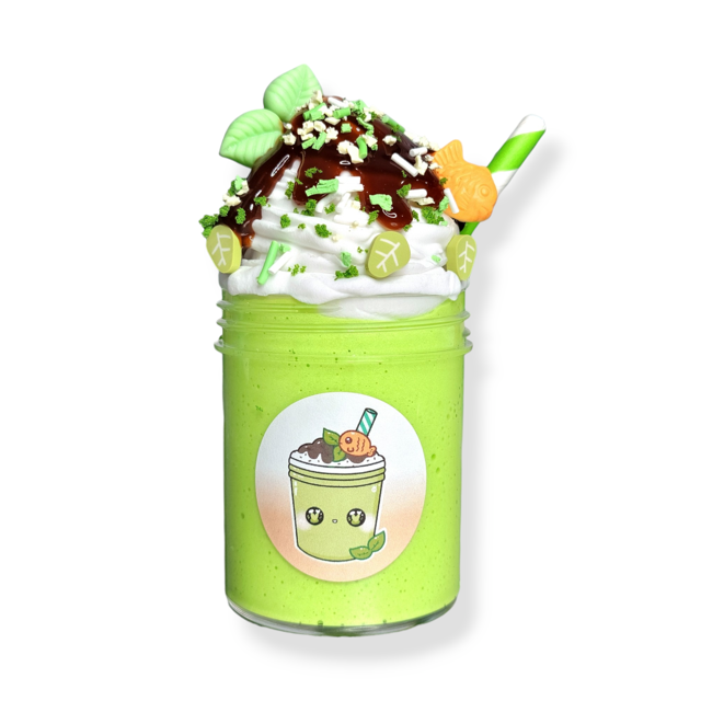 Matcha Green Tea Sundae Handmade Butter Slime - Walmart.com