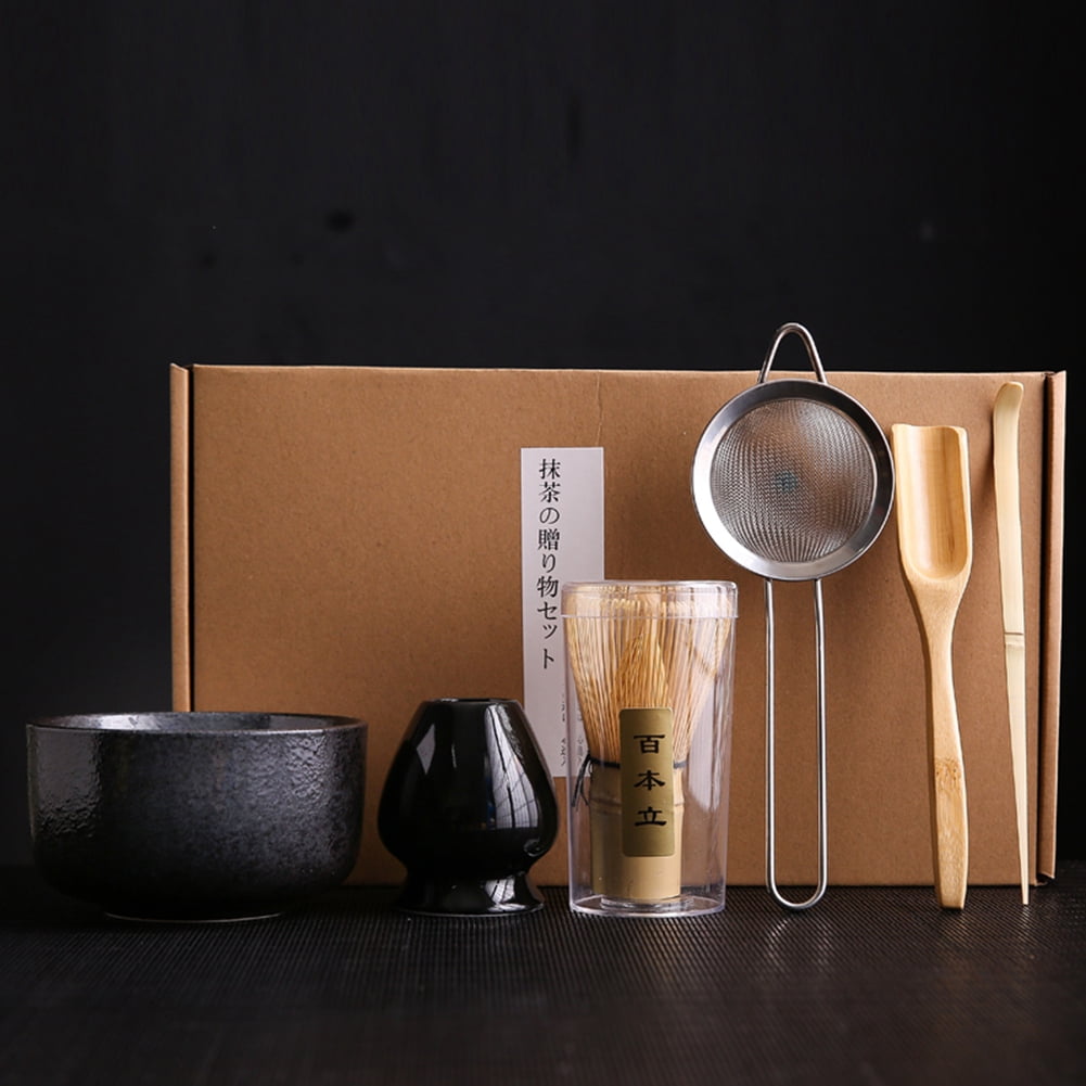 Matcha Kit,Matcha Whisk Set,Matcha Making Set,6 pcs with Matcha Bowl ...