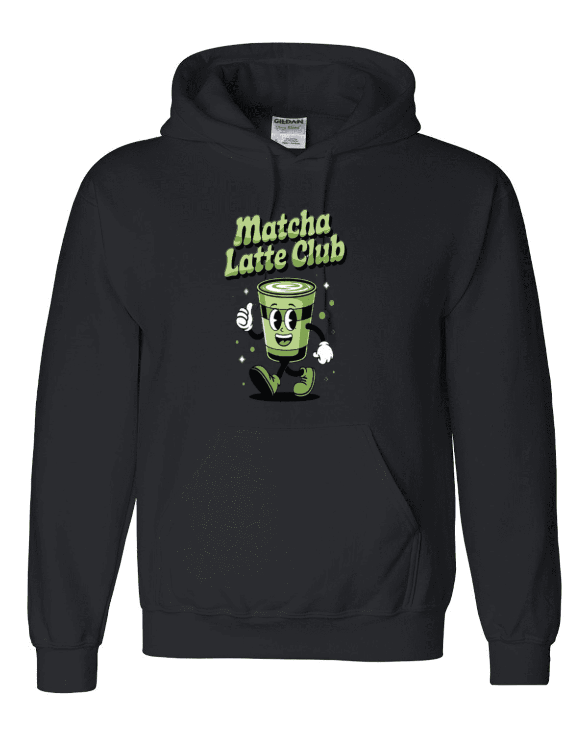 Matcha Latte Club For Matcha Lovers And All Green Tea Fans Art Hoodie ...