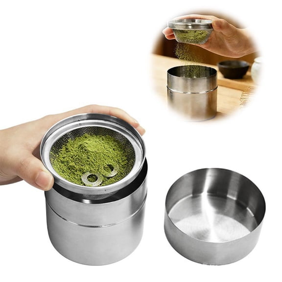 Matcha Tin Container