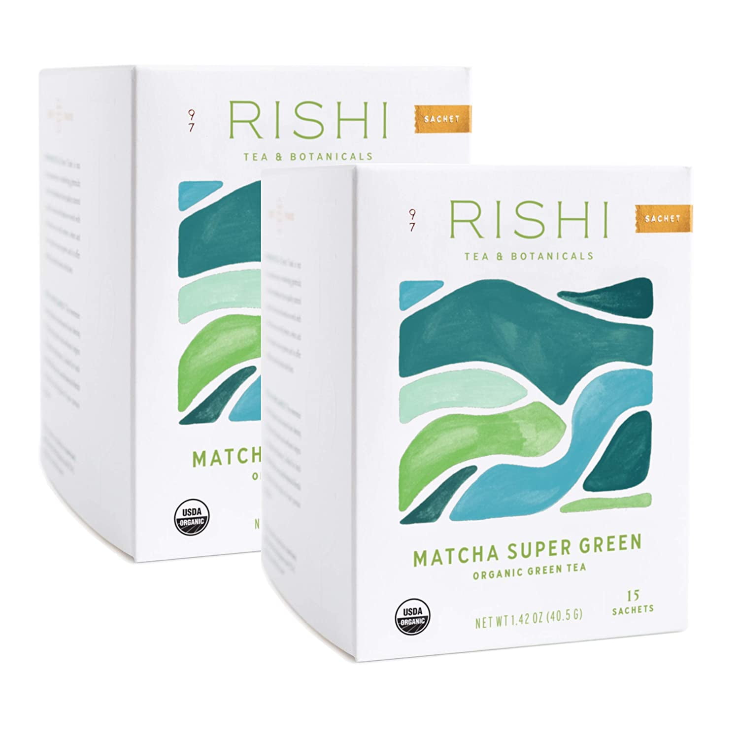 Matcha Super Green - Organic Green Tea Sachets, Matcha Green Tea Bags ...