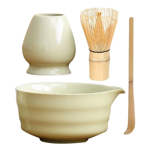 Matcha Tea Set Includes Matcha Bowl With Spout Chasen Whisk Ceramic ...