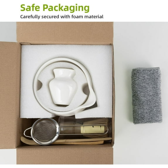 Matcha Whisk Set, 7 Pcs Matcha Kit, Premium Ceramic Matcha Set, Whisk ...