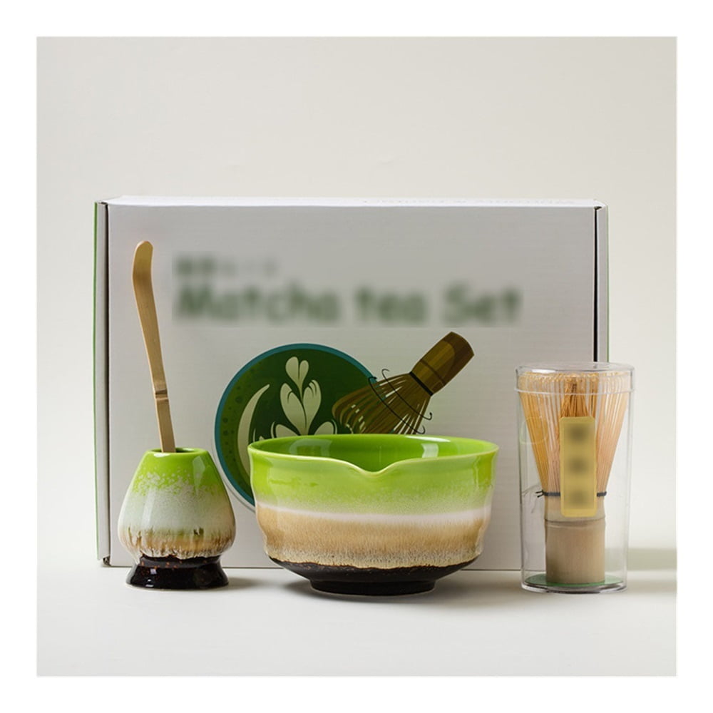 Matcha Whisk Set, Matcha Bowl Set With Spout, Matcha Whisk and Holder ...