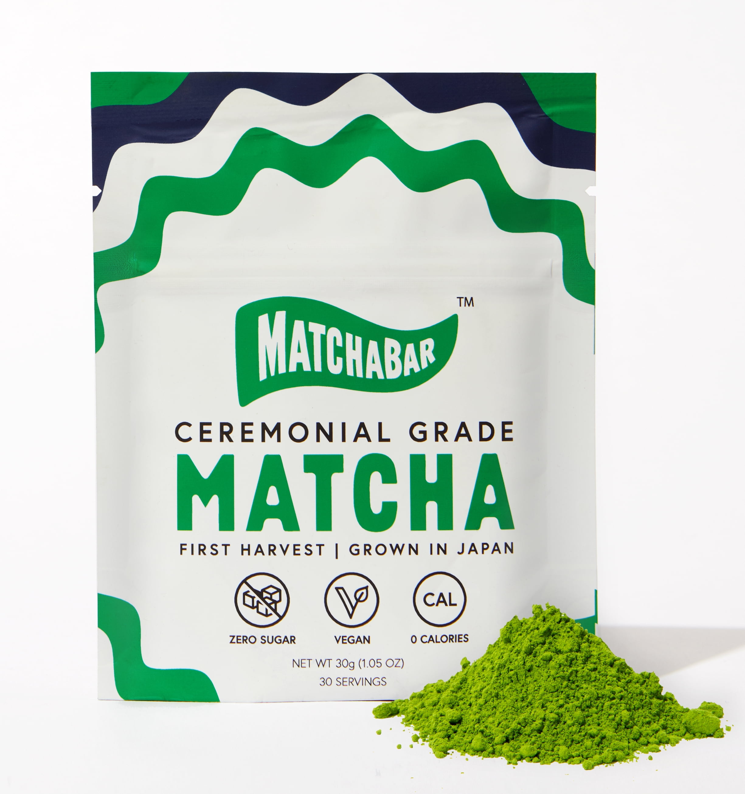 MatchaBar Premium Grade Matcha Powder, Japanese Green Tea, 30g Pouch ...