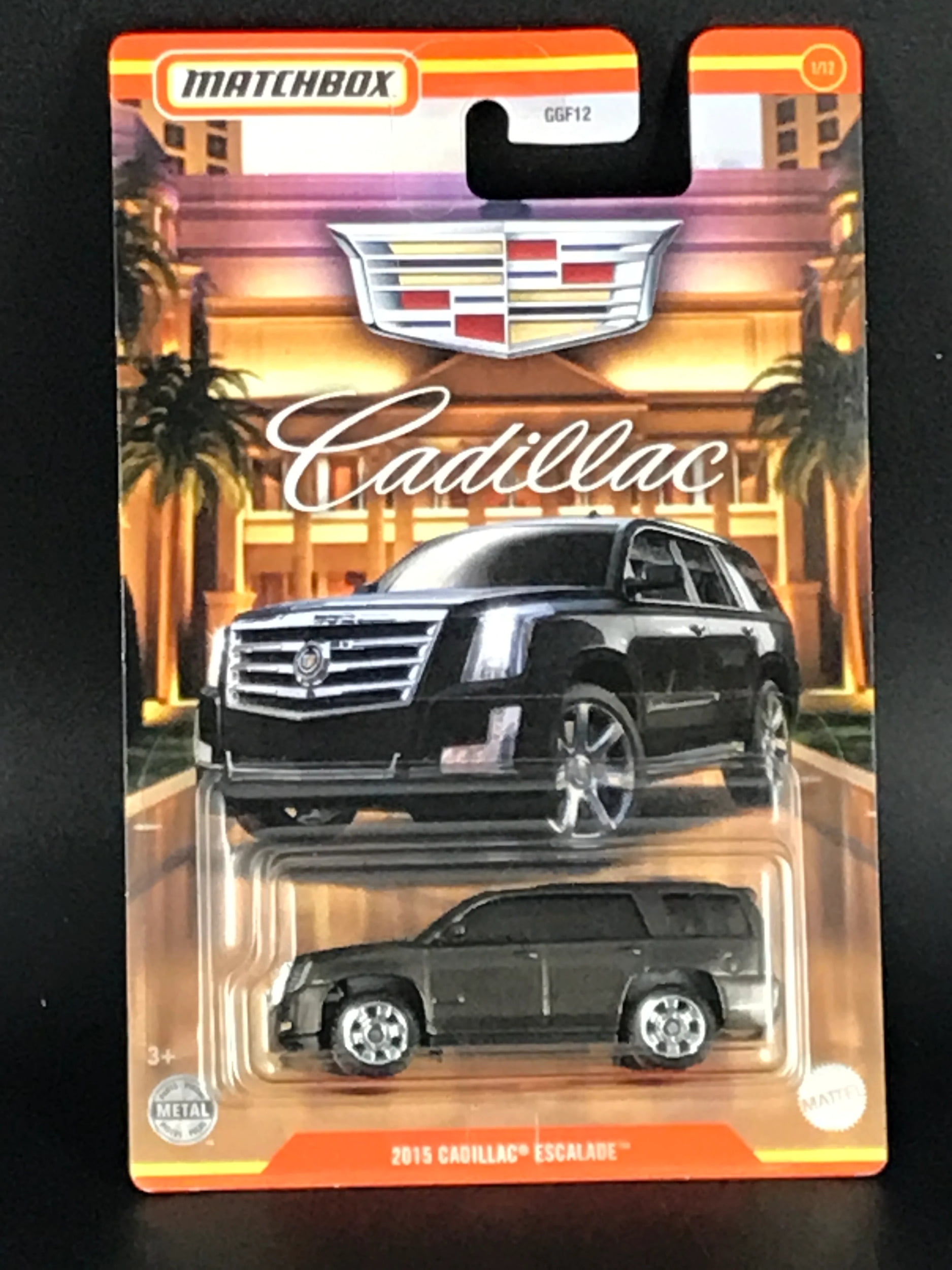 Matchbox 1:64 Scale Cadillac Vehicle for Toy Car Collectors & Kids 3 ...