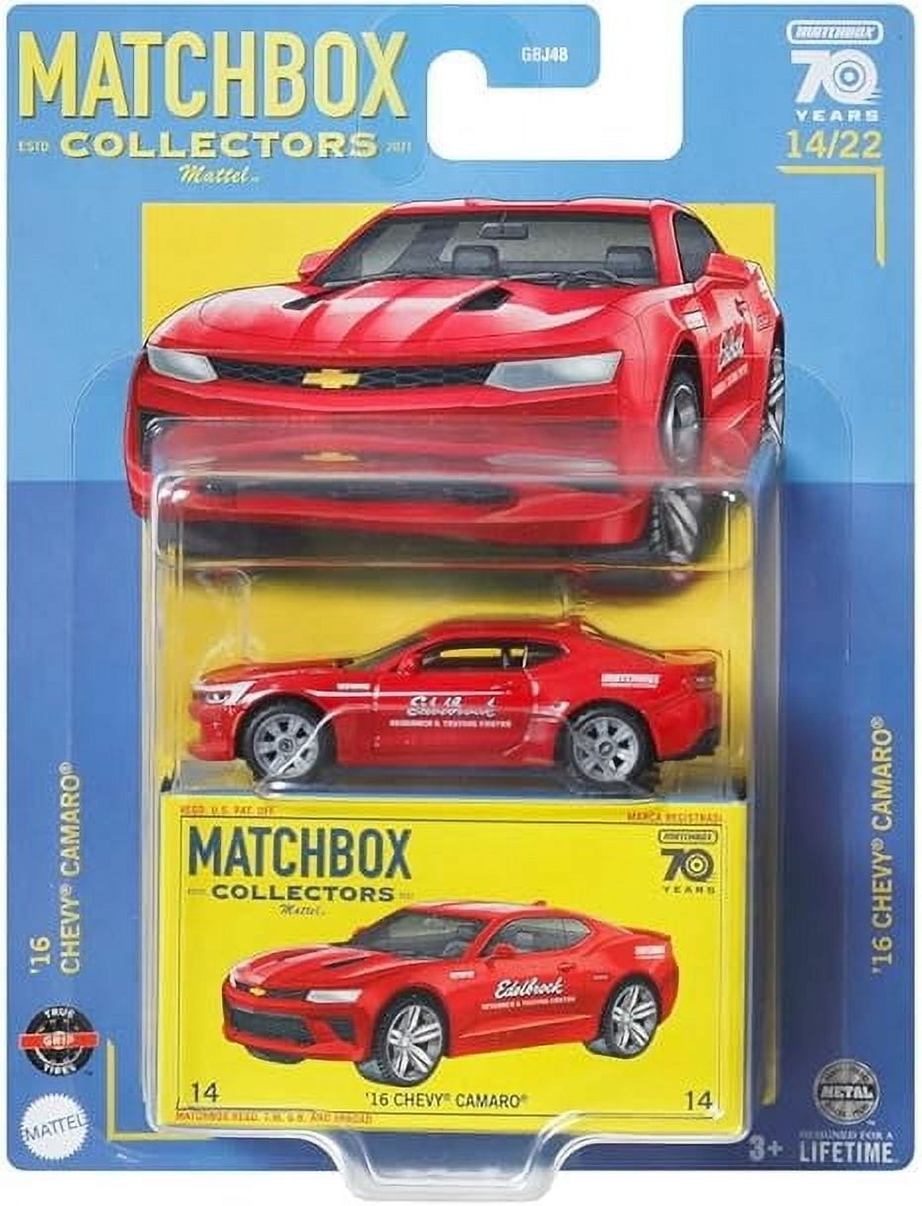 Matchbox '16 Chevy Camaro, Collectors 14/22 [red] - Walmart.com