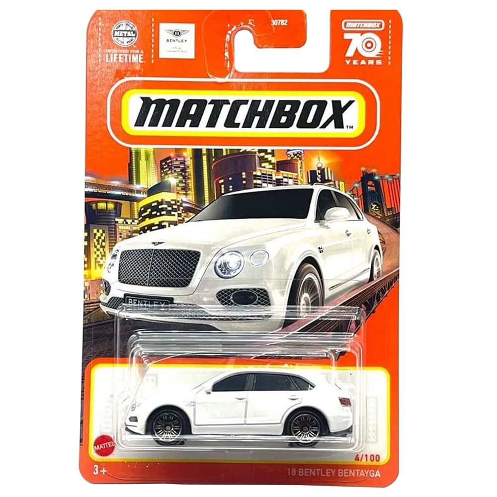 Matchbox '18 Bentley Bentayga White Car 4/100, 70 Years Special Edition ...