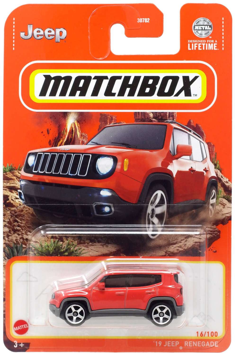 Matchbox '19 Jeep Renegade Diecast Car - Walmart.com