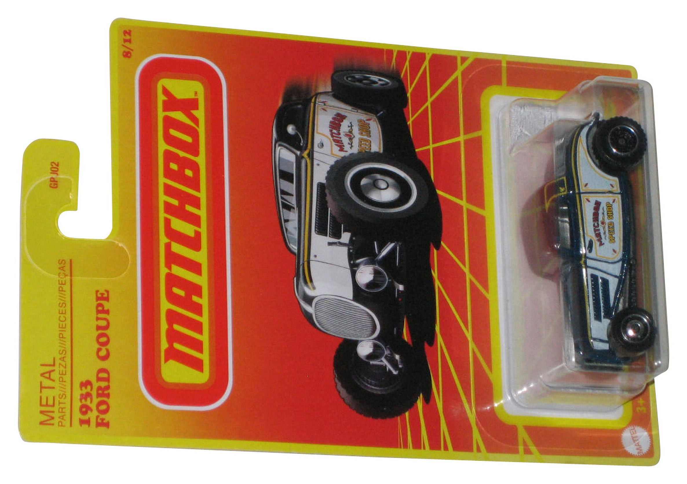 Matchbox 1933 Ford Coupe (2020) Navy Blue & White Toy Car 8/12 ...