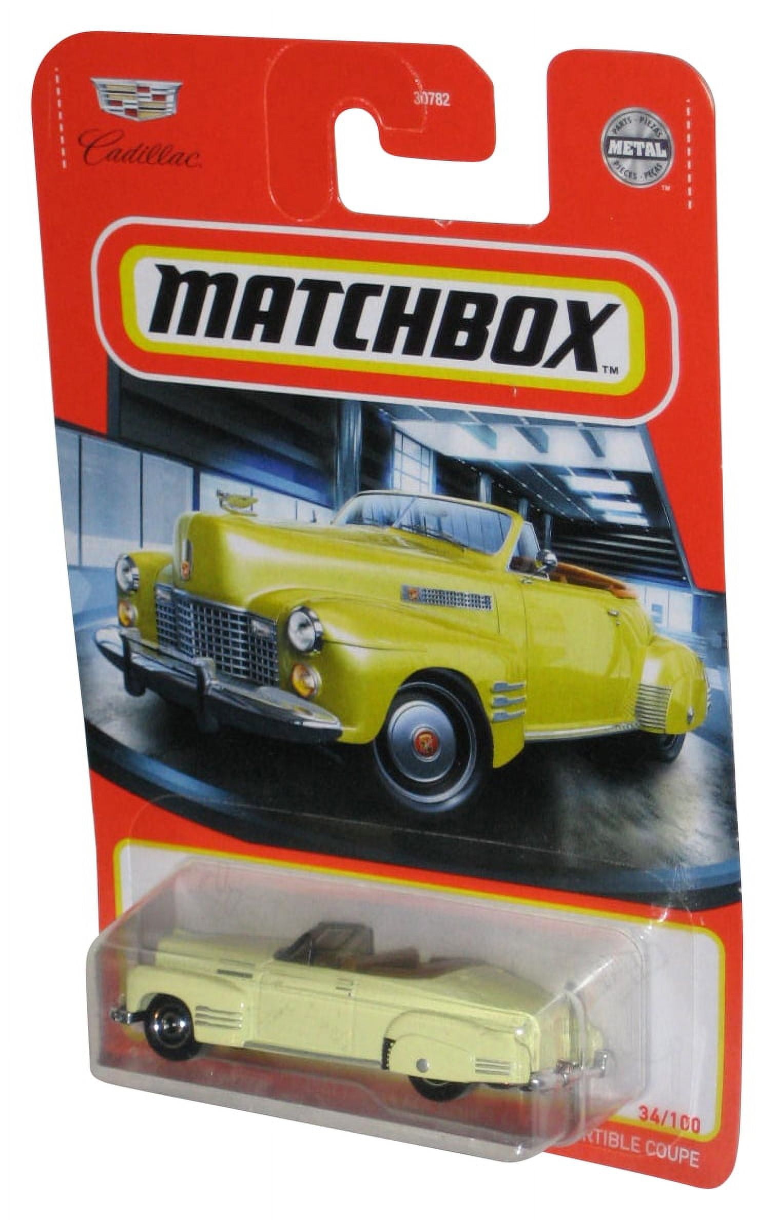 Matchbox 1941 Cadillac Series 62 Convertible Coupe (2020) Yellow Toy ...