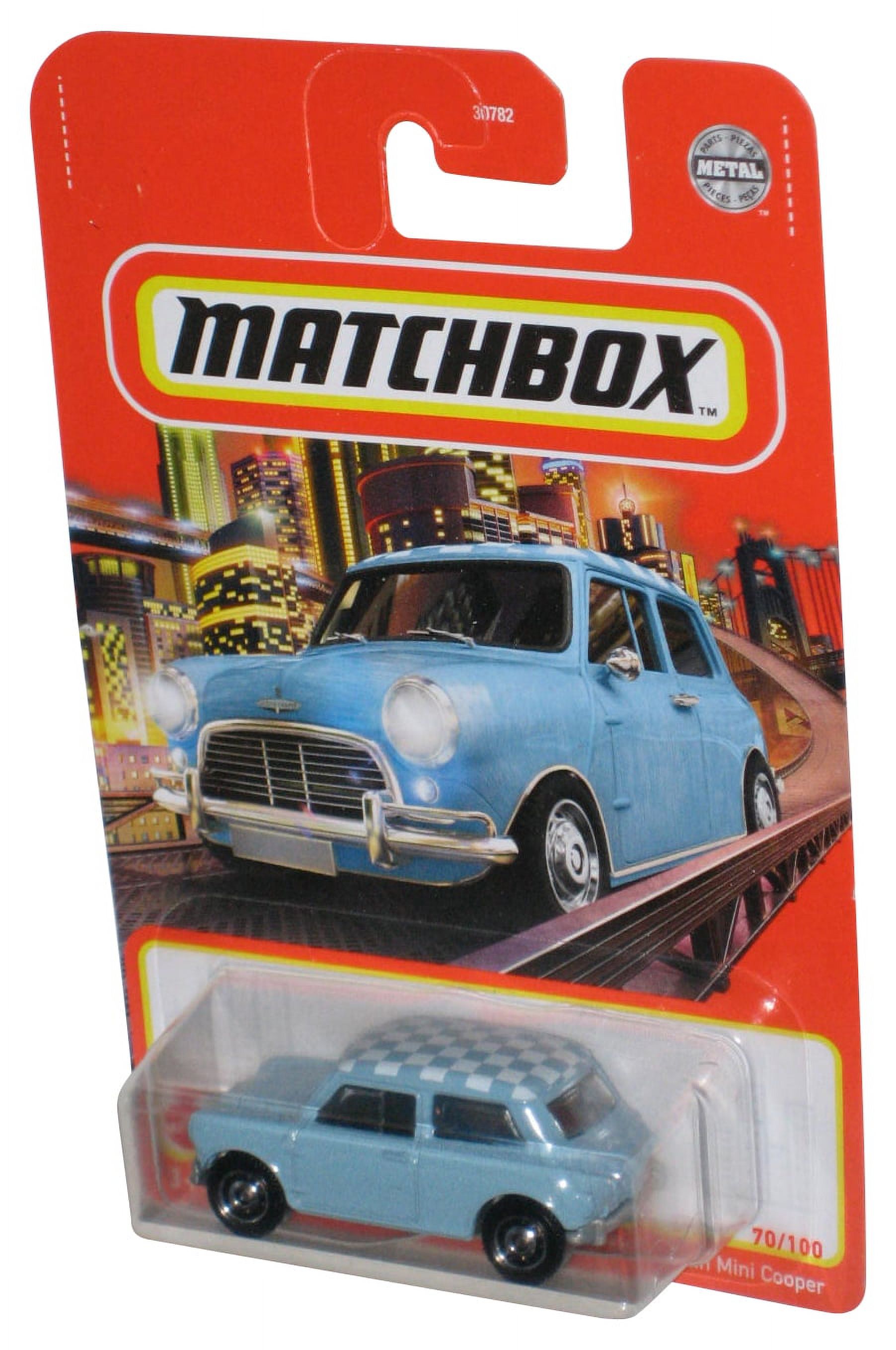 Matchbox 1964 Austin Mini Cooper (2020) Metal Blue Toy Car 70/100 ...