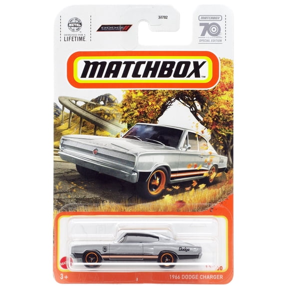Matchbox 1966 Dodge Charger Diecast Car - Walmart.com