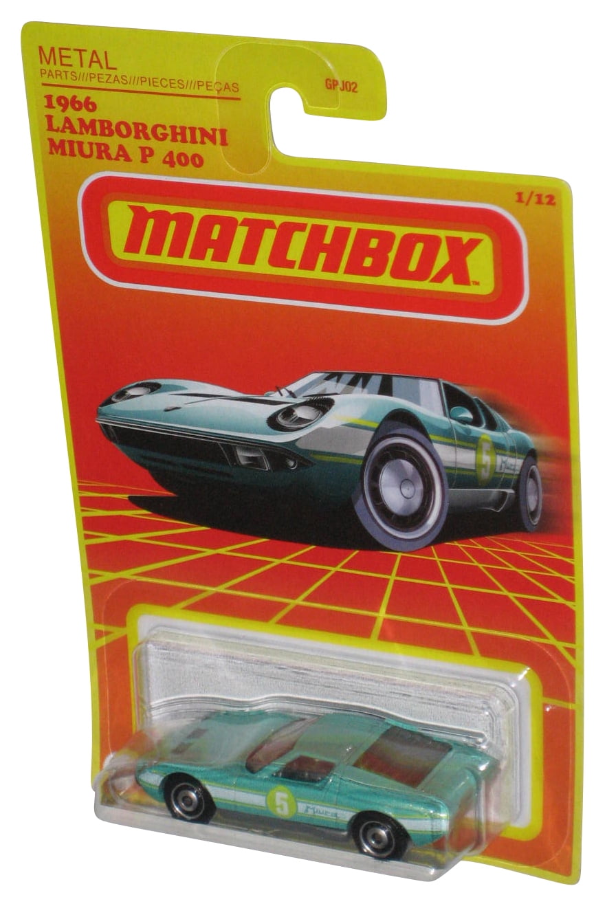 Matchbox 1966 Lamborghini Miura P 400 (2020) Toy Car 1/12 - Walmart.com