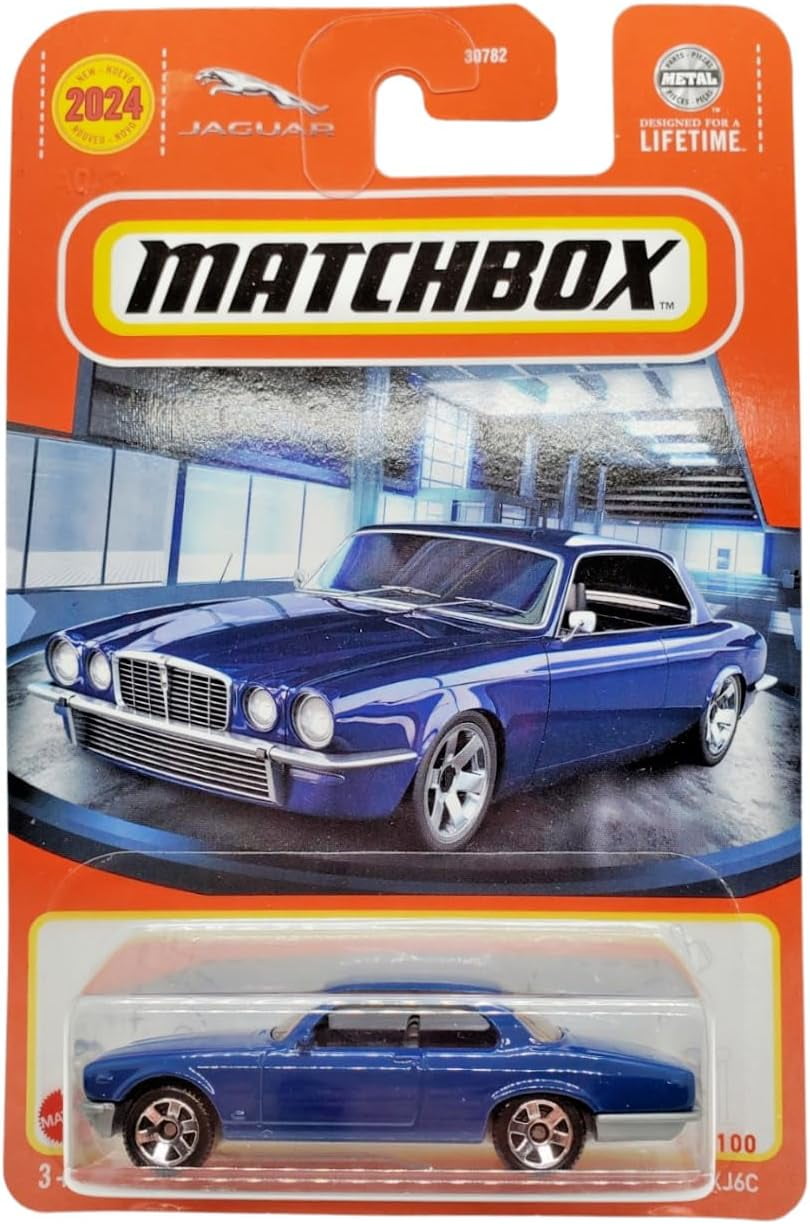 Matchbox 1977 Jaguar XJ6C Blue 58/100 Toy Car 1:64 Scale 58/100 ...