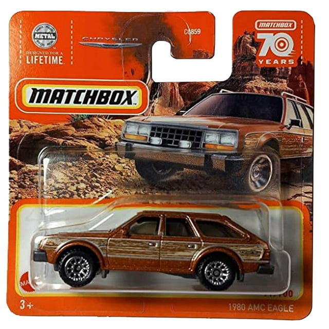 Matchbox 1980 AMC Eagle Car, 70 Years Special Edition 11/100 - Die-cast ...