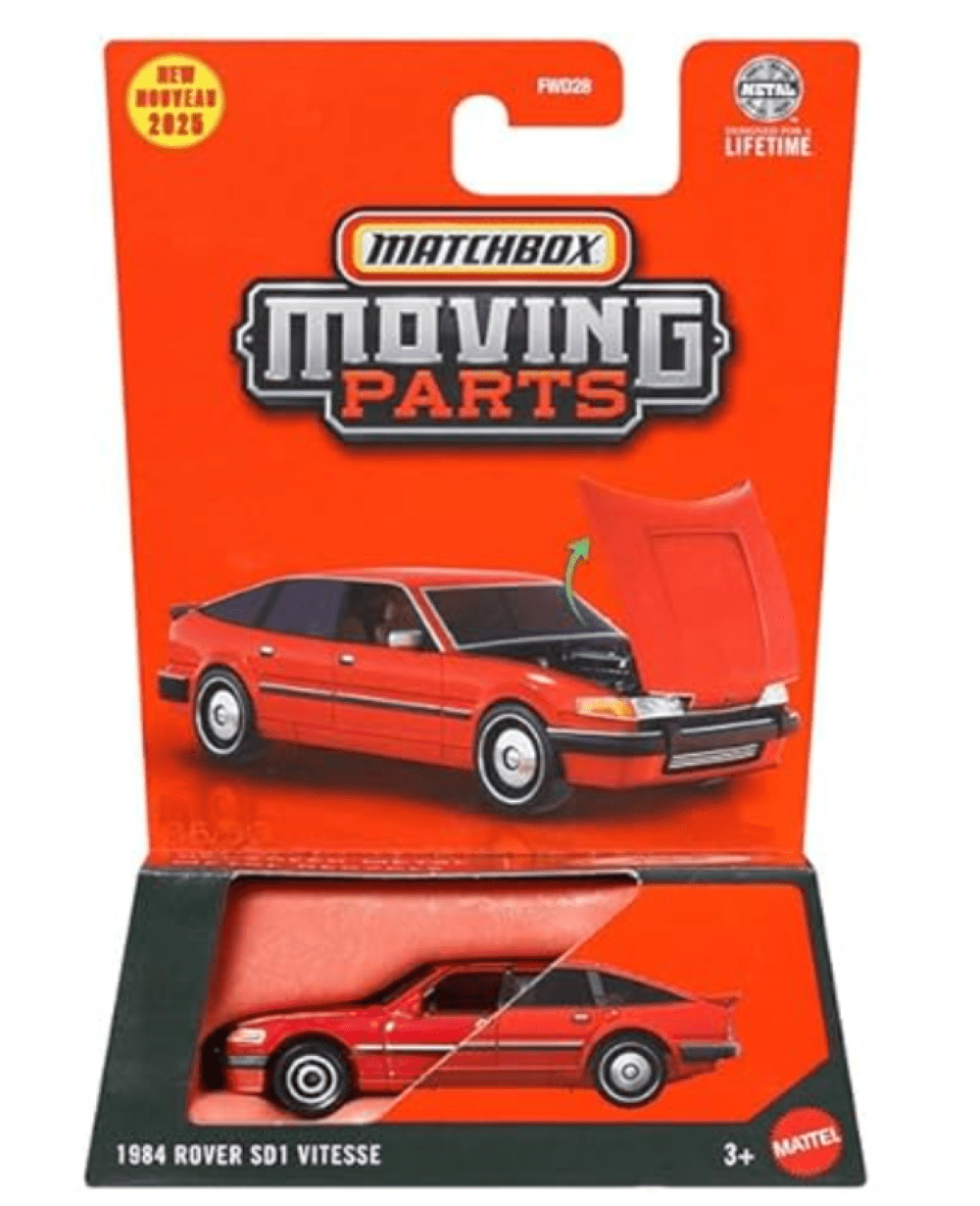 Matchbox 1984 Rover SD1 Vitesse Moving Parts New 2025 - Walmart.com