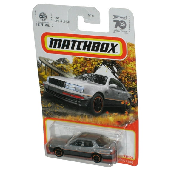 Matchbox 1994 Lexus LS400 (2022) Mattel Silver Die-Cast Toy Car 93/100 - Walmart.com
