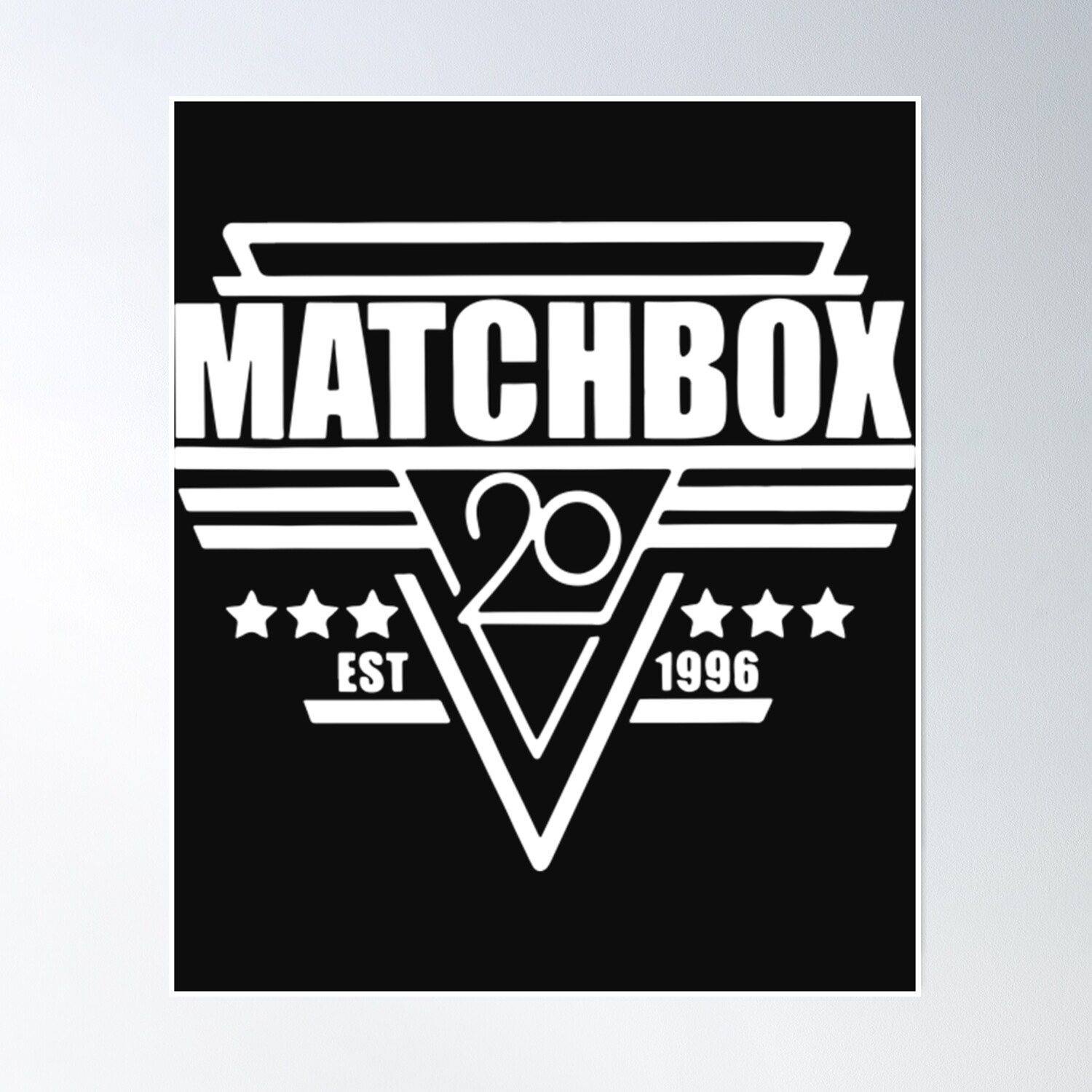 Matchbox 20 Poster Wall Art, Modern Wall Decor, 8x12 UNFRAMED - Walmart.com