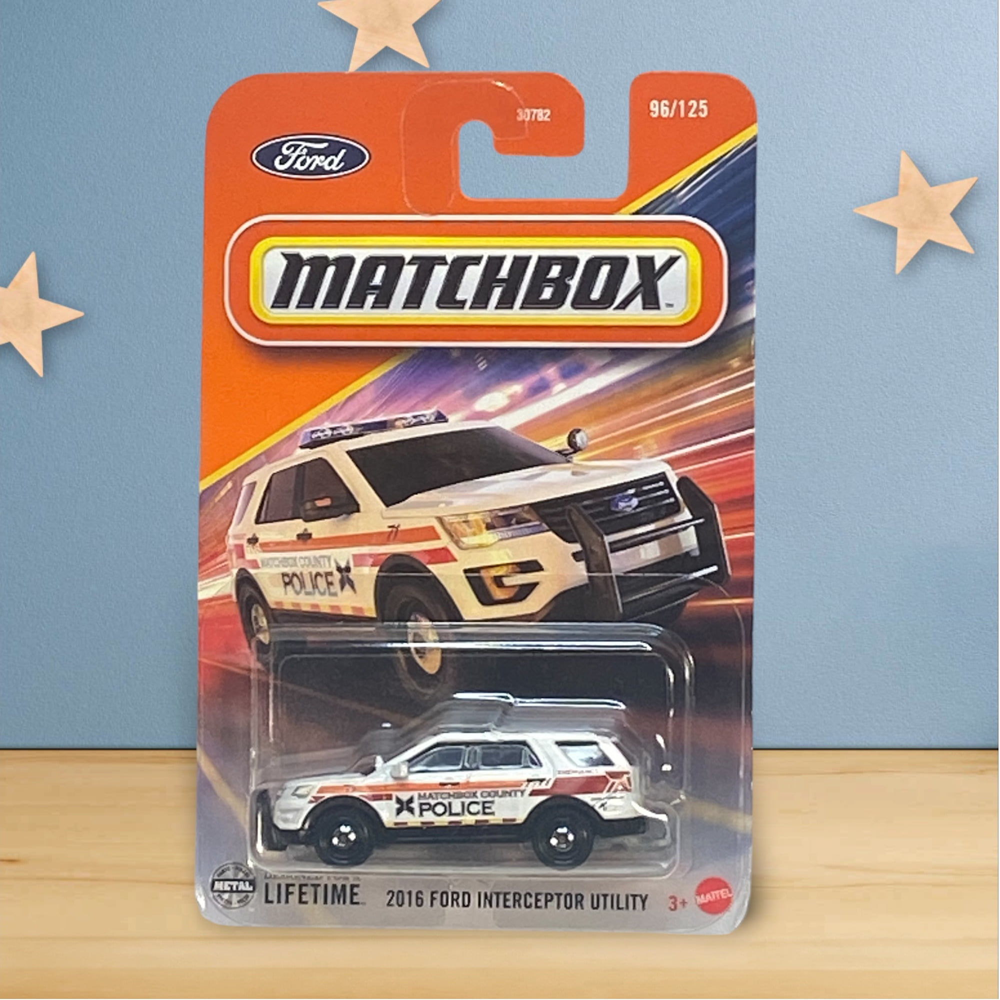 Matchbox 2016 Ford Interceptor Utility Diecast Car (Matchbox County Police) - Walmart.com