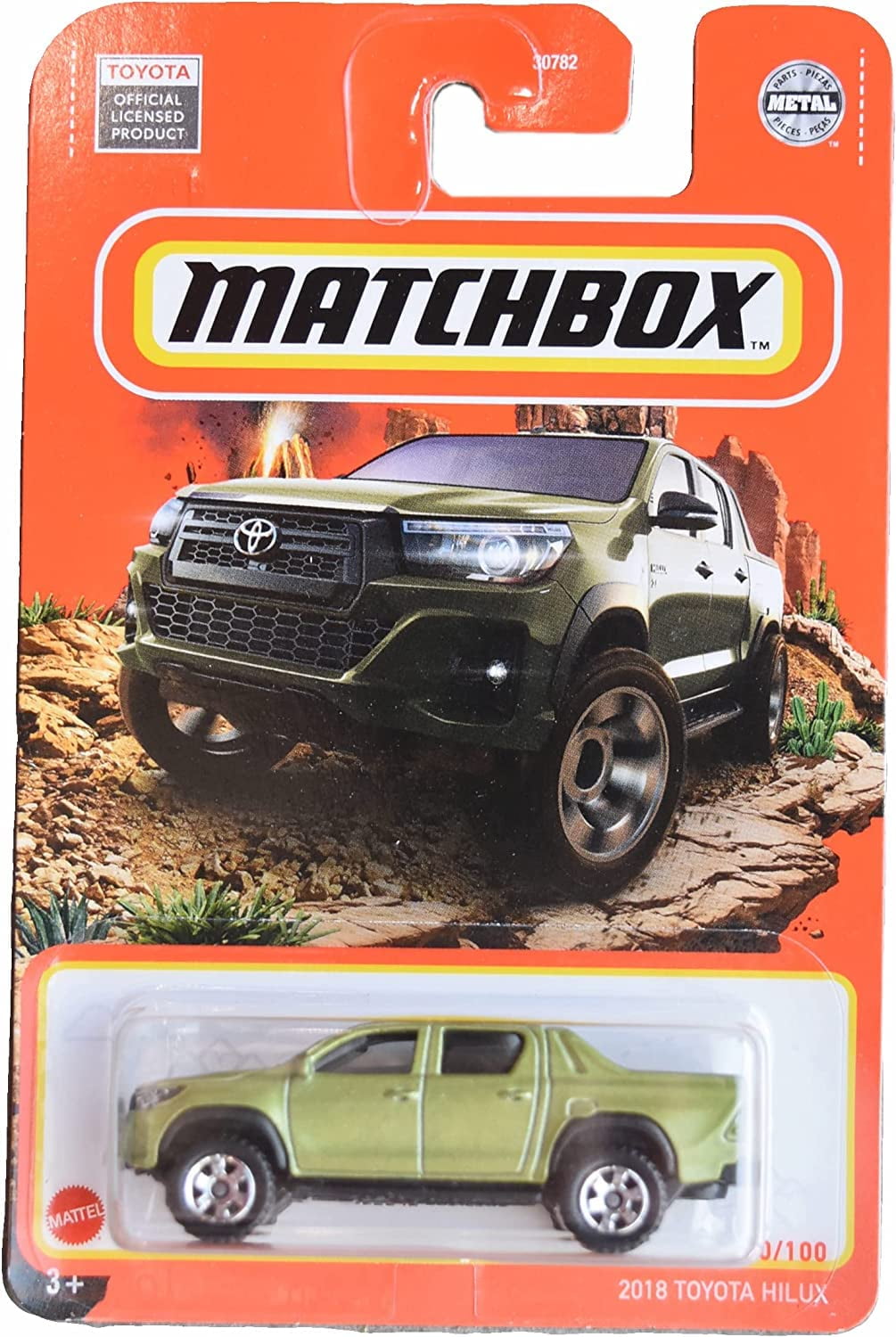 Matchbox 2018 Toyota Hilux (Green) 1:64 Scale - Walmart.com