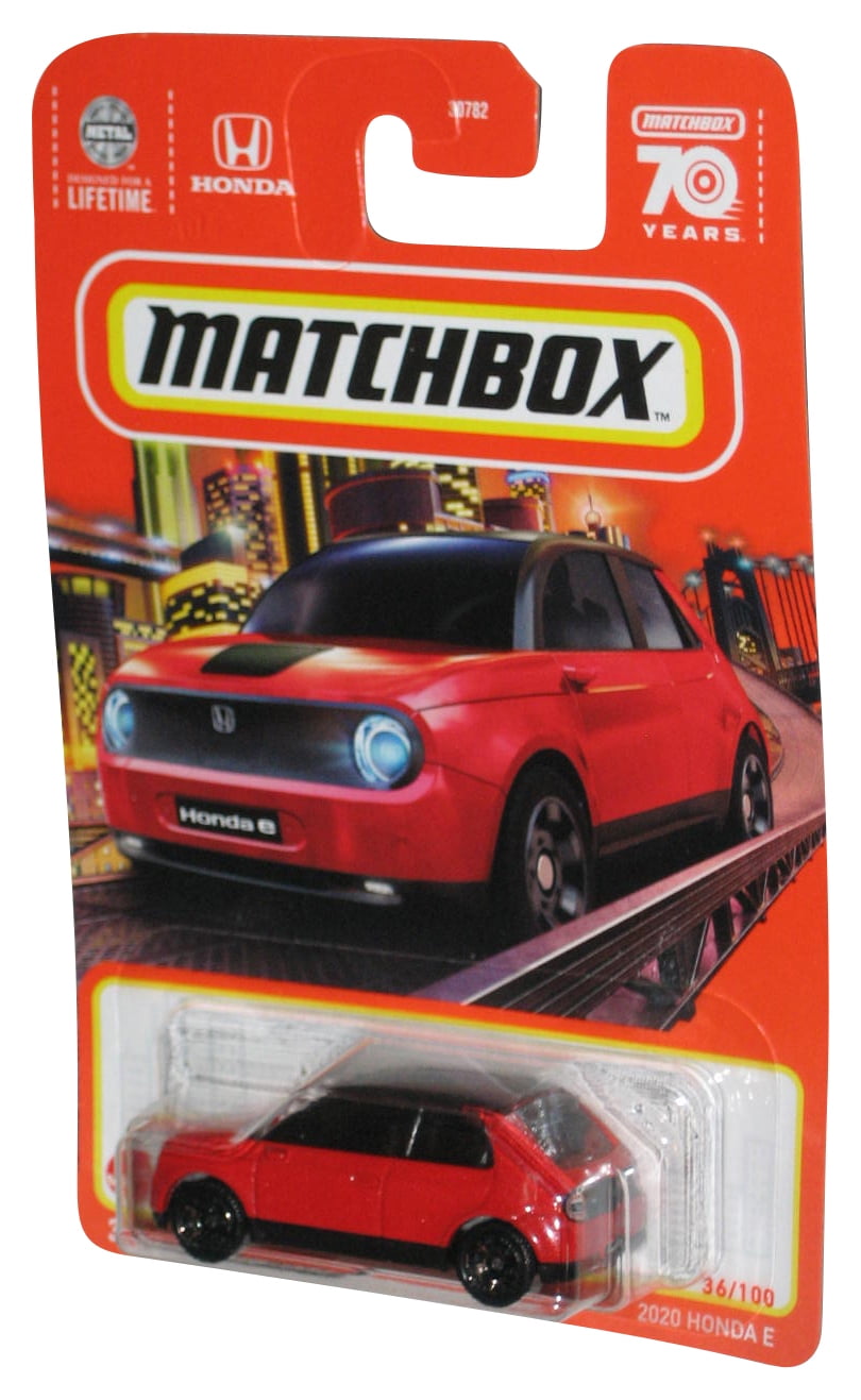 Matchbox 2020 Honda E Mattel Metal Red Toy Car 36/100 - Walmart.com