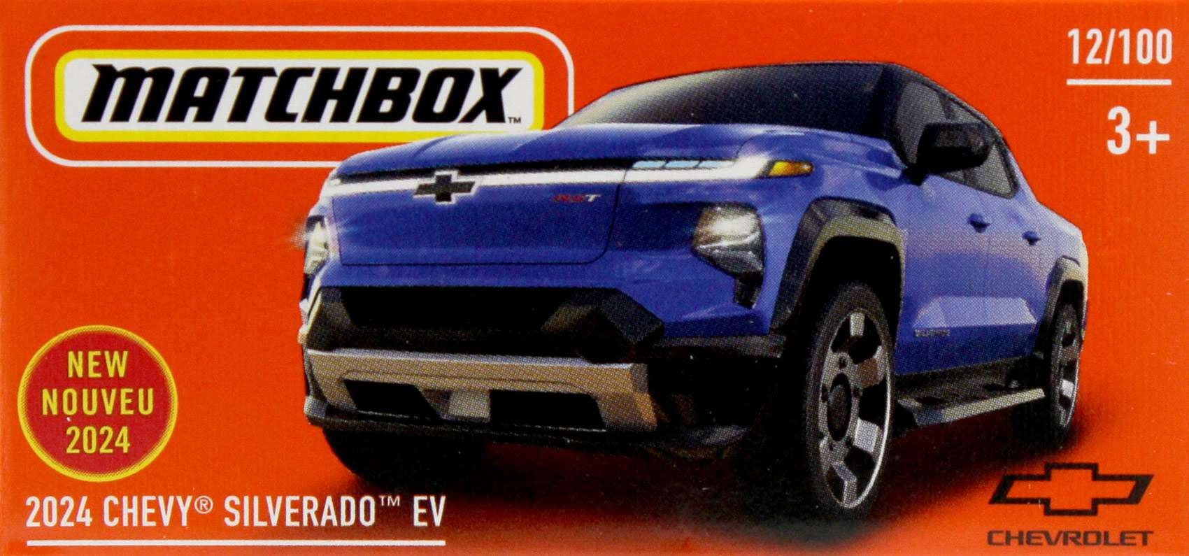Matchbox 2024 Chevy Silverado EV Diecast Car - Walmart.com
