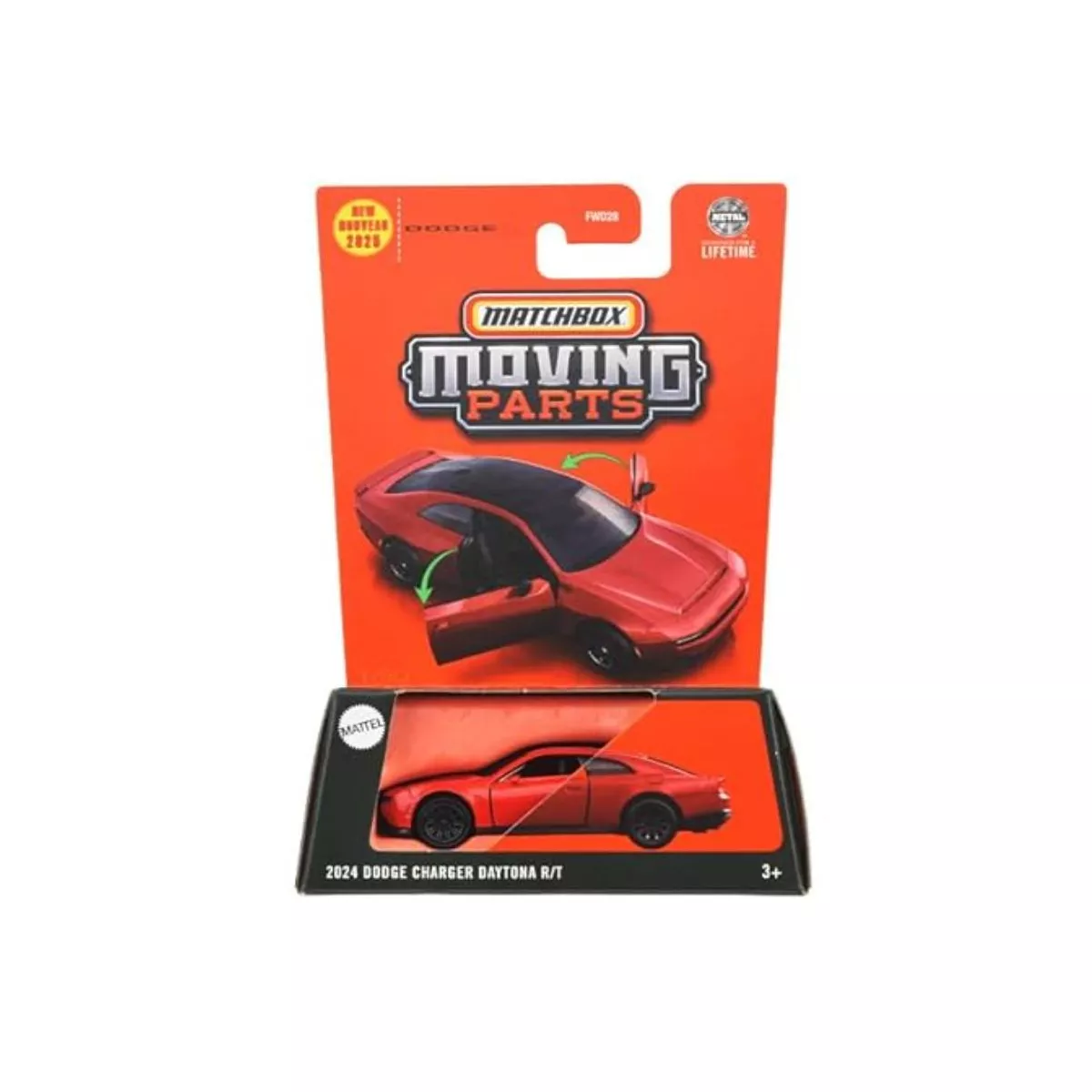 Matchbox 2024 Dodge Charger Daytona R/T Moving Parts 2025 - Walmart.com