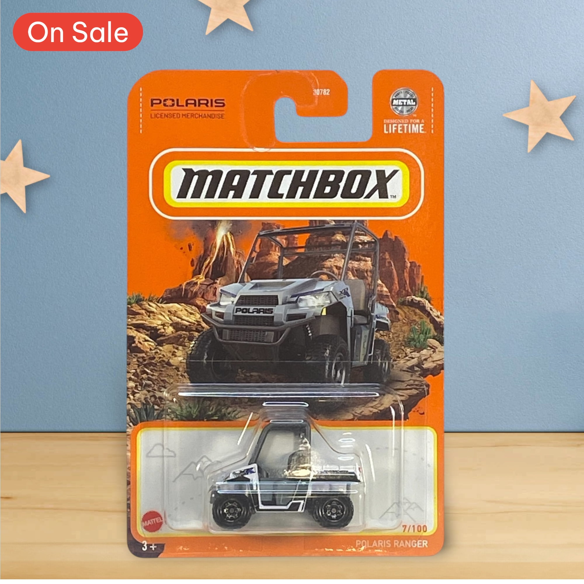 Matchbox Polaris Ranger - Matchbox Series 7/100 - Walmart.com