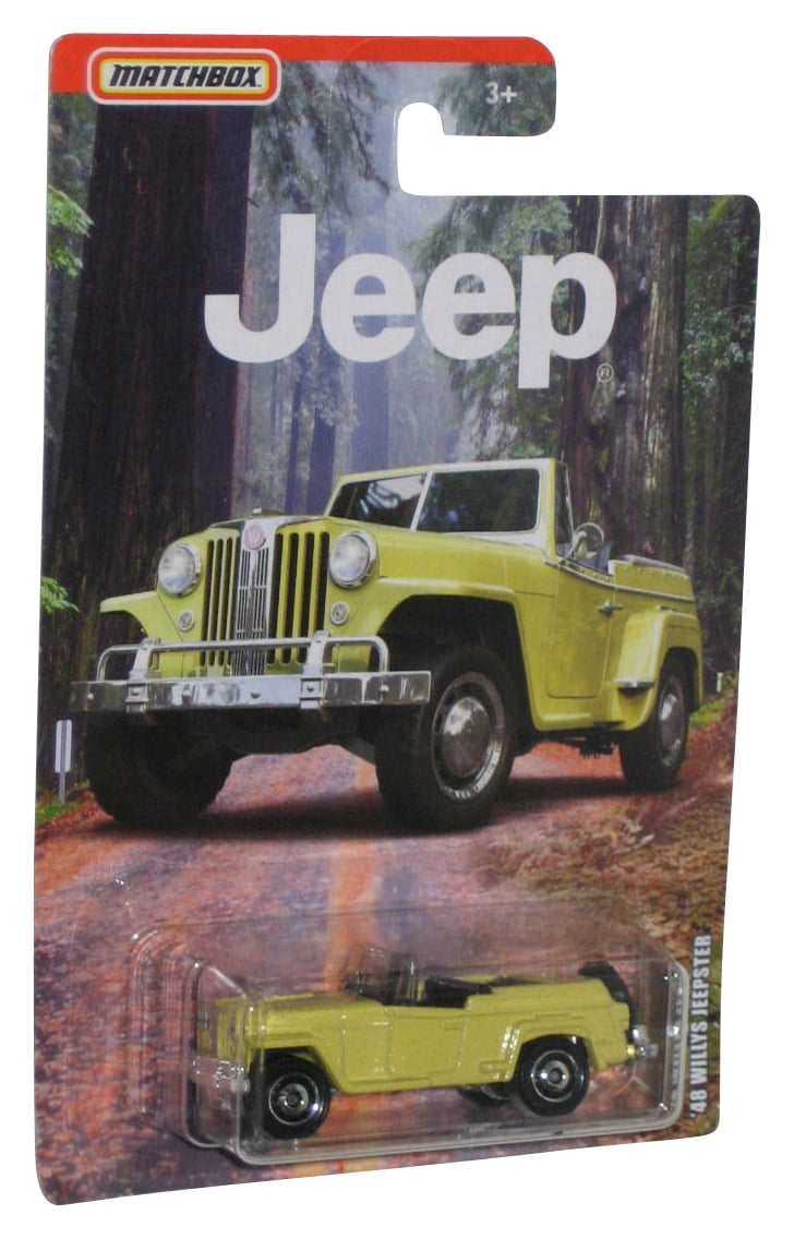 Matchbox '48 Willys Jeepster (2019) Yellow Metal Toy Truck Car ...