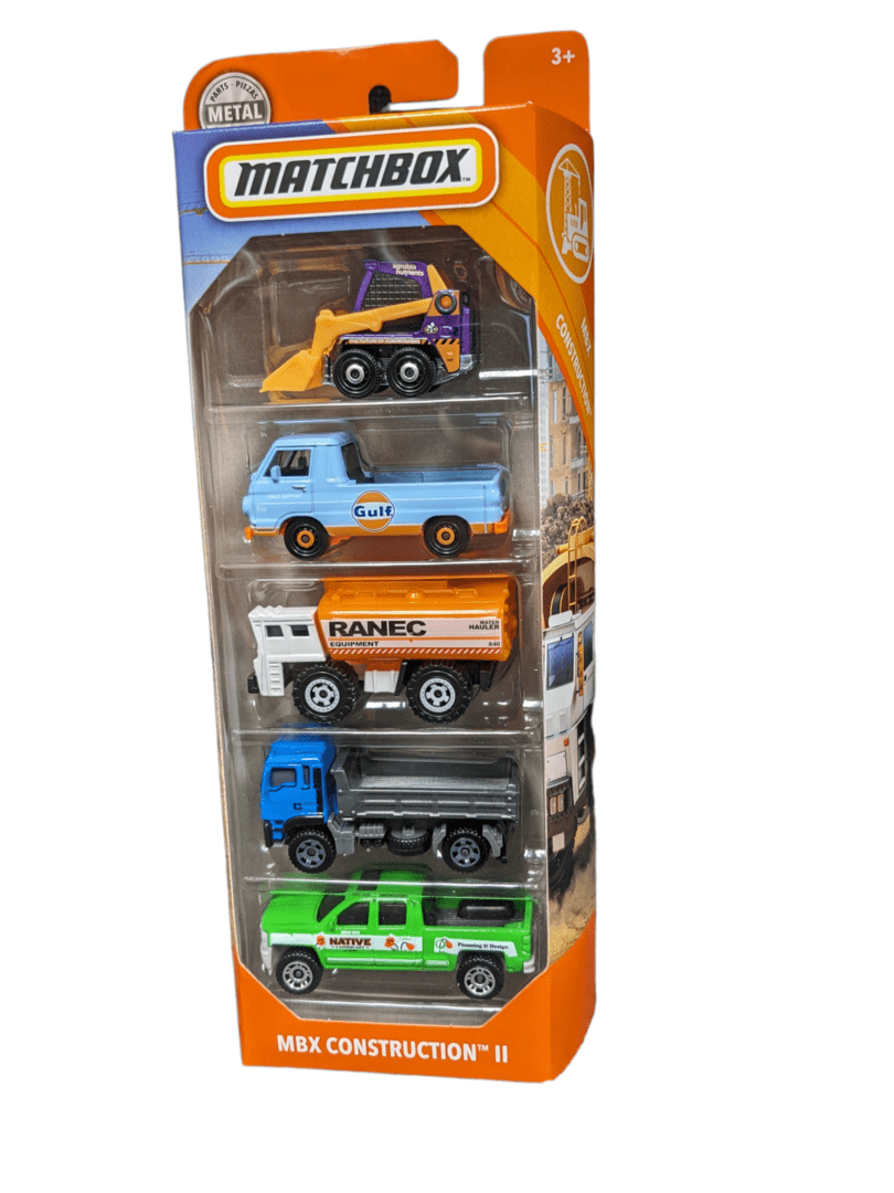 Matchbox 5 Pack MBX Construction II - Walmart.com