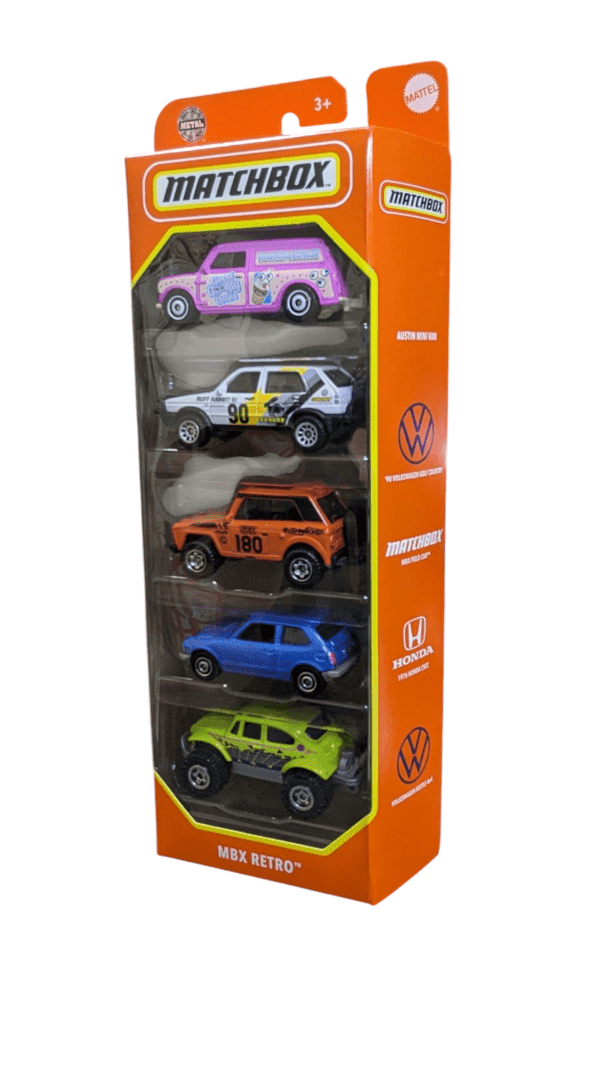 Matchbox 5 Pack MBX Retro - Walmart.com