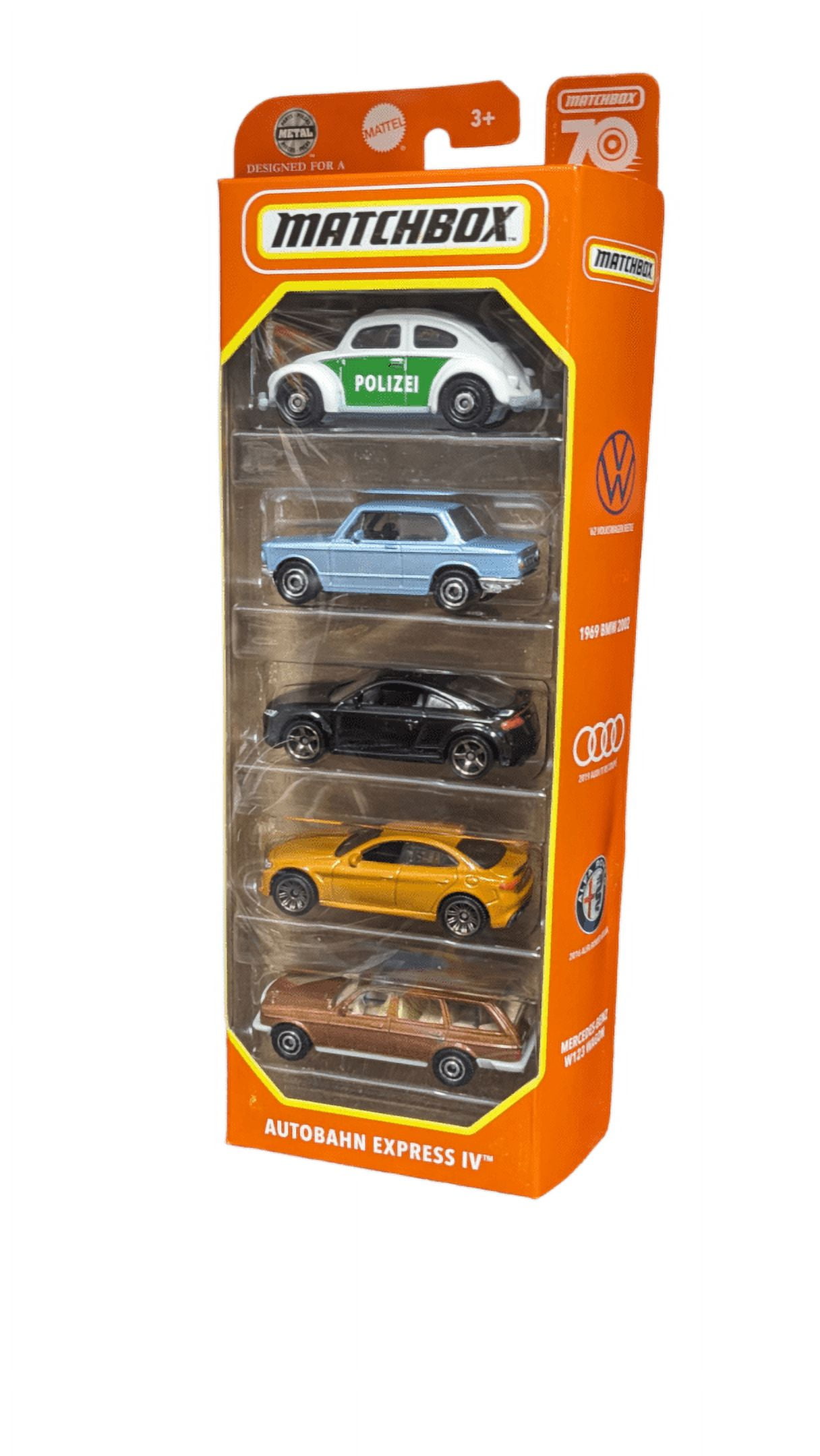 Matchbox 5 pack Autobahn Express IV - Walmart.com