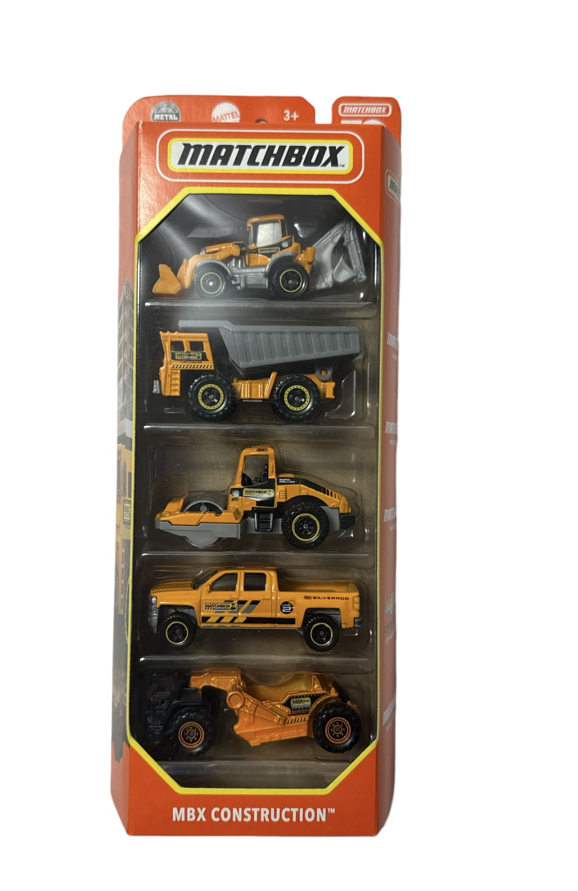 Matchbox 5 pack - MBX CONSTRUCTION - Diecast collectible - Walmart.com