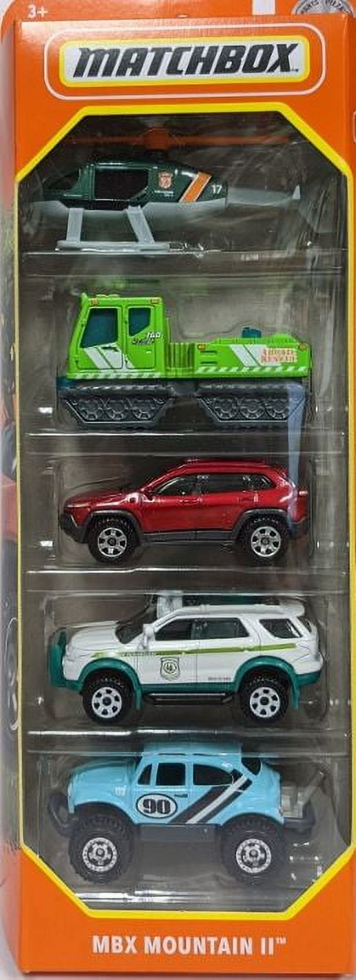 Matchbox 5 pack MBX Mountain II - Walmart.com