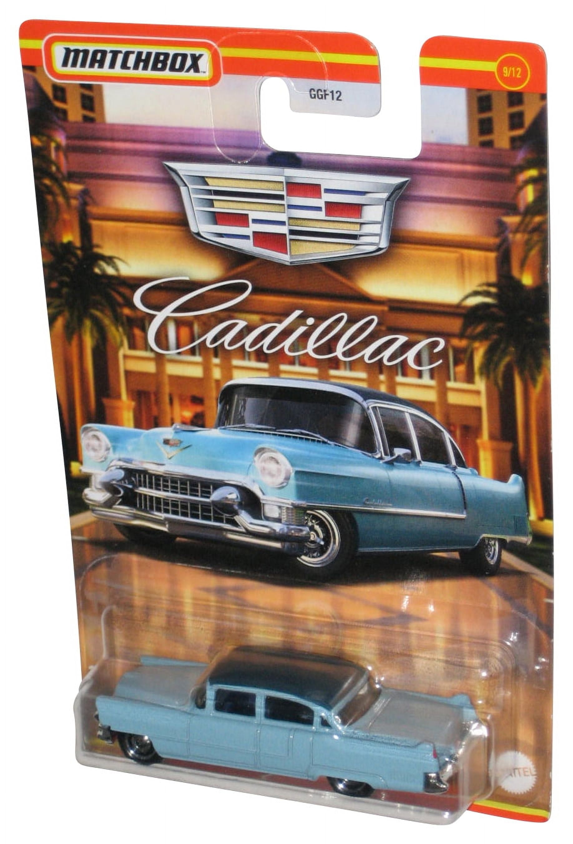 Matchbox '55 Cadillac Fleetwood (2020) Mattel Blue Toy Car 9/12 ...